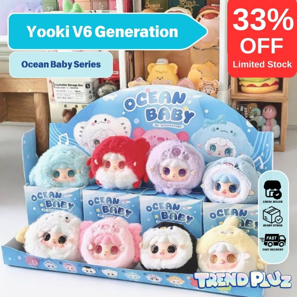 Yooki V6 Ocean Baby Series | Yooki Plushie Blind Box | Yooki Original ...