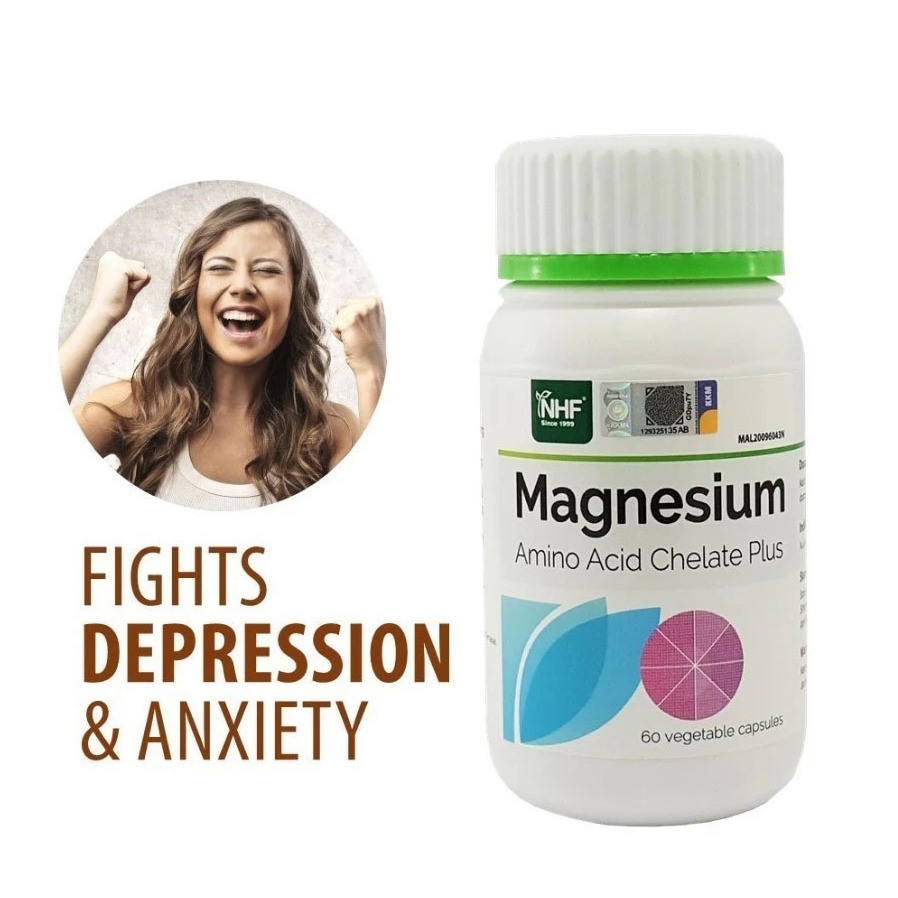 NHF Magnesium Amino Acid Bi-Glycinate Chelate Plus (10/60 Capsules ...