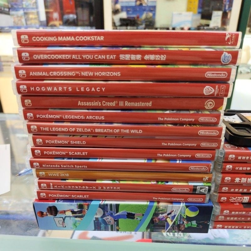 ( Second Hand ) Nintendo SWITCH game Used Low Price | Shopee Malaysia