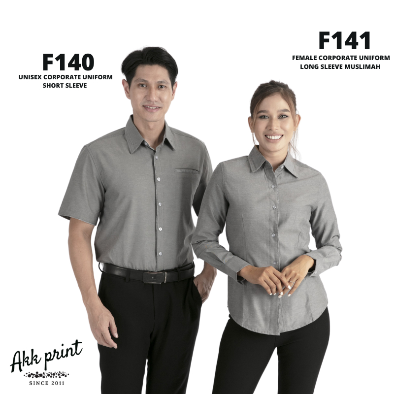OrenSport Female Corporate Uniform Long Sleeve F1 Uniform F140 and F141 ...