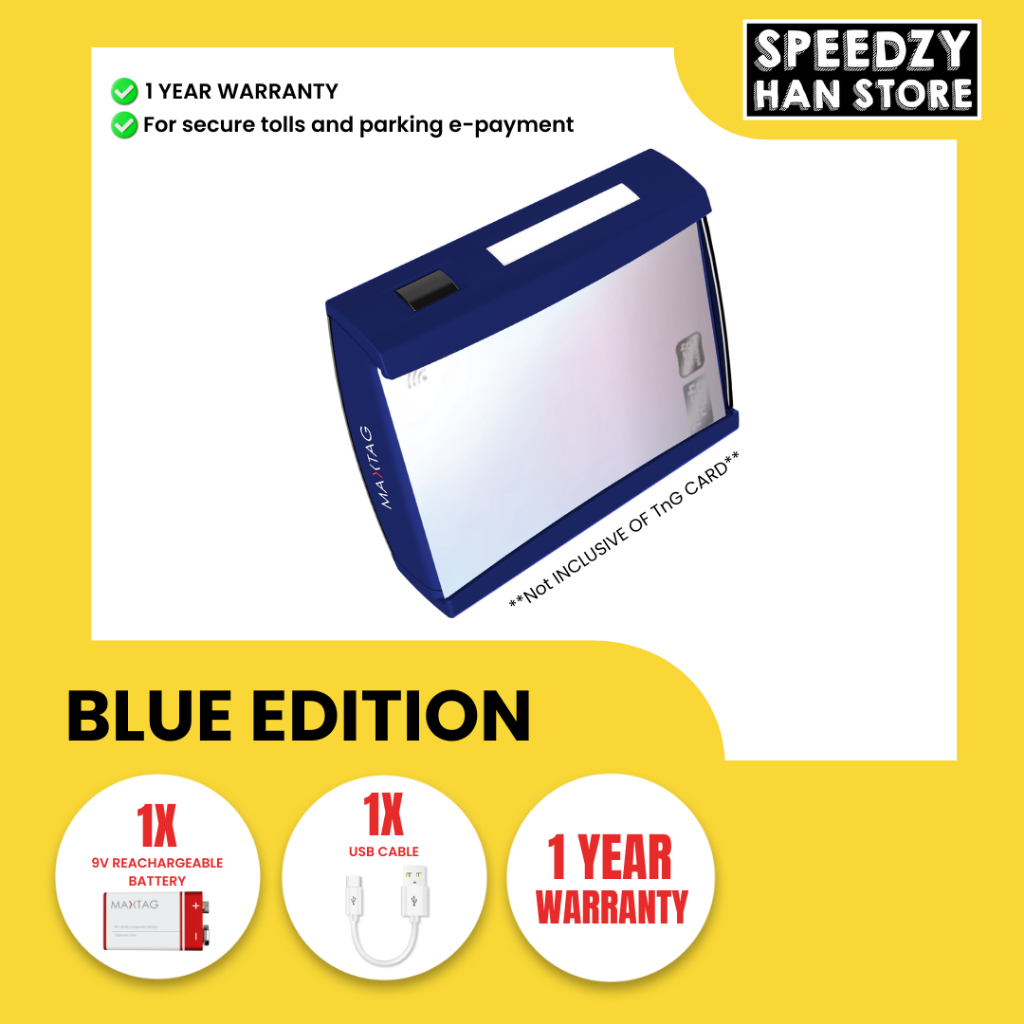 Blue Edition MaxTag Smart Tag Touch n Go Toll | Shopee Malaysia