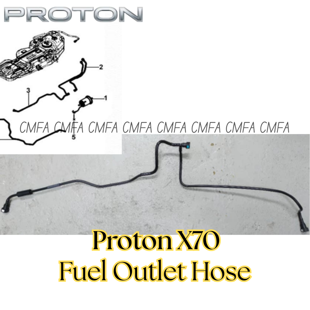 PROTON X70 Oil Filter Outlet Pipe Oil Filter Hose Fuel Outtake Hose ...