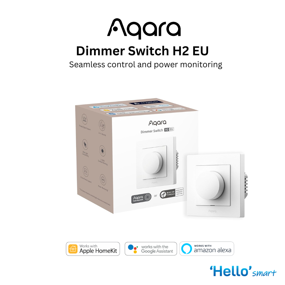 【New Launch】 Aqara Dimmer Switch H2 EU | Power Monitoring | Google ...