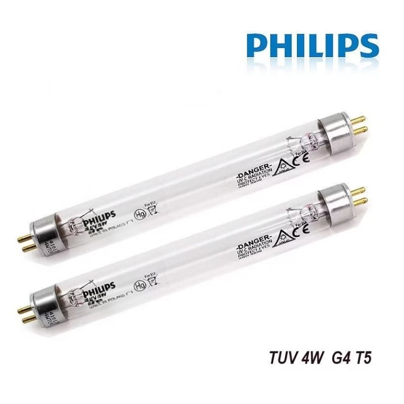 Philips TUV 4W G4 T5 Bulb Lamp Germicidal Tube Ultra Violet UV Filter | Shopee Malaysia
