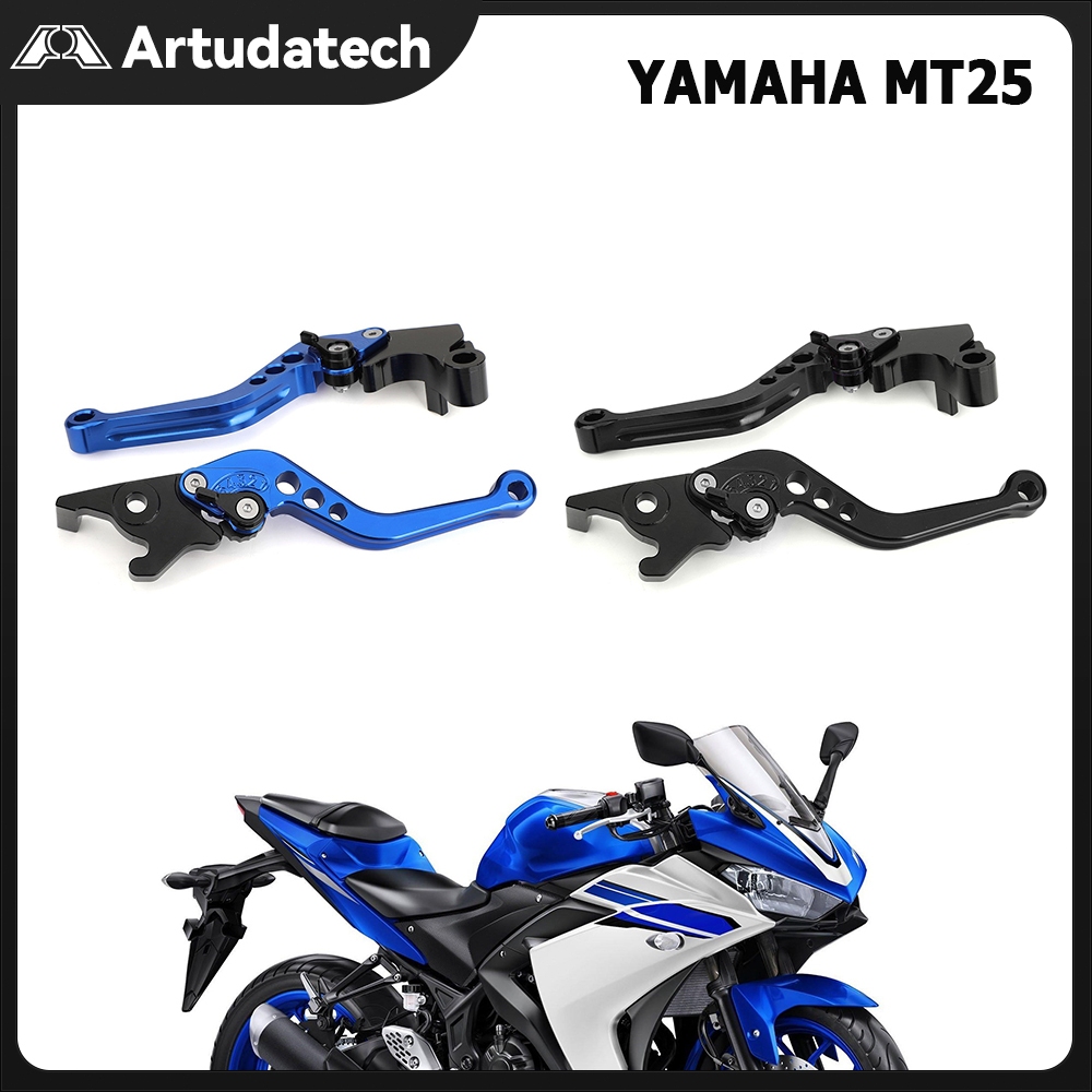Brake Lever Clutch Lever Yamaha MT25 MT03 YZF R25 YZF R3 2015-2017 Blue ...