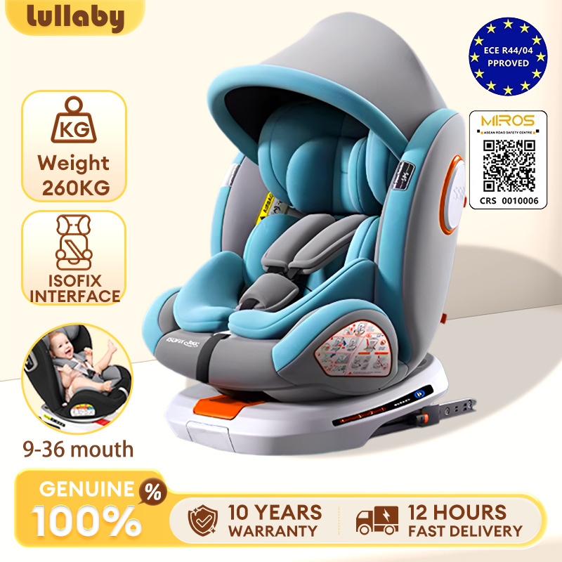 COD baby car seat 3 in 1 Comfort Adjust 0-12 years old Portable isofix interface infant car seat ...