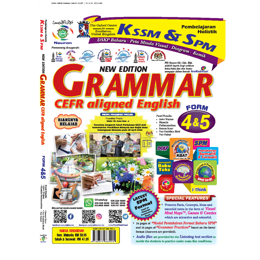 PNI NEURON (KSSM & SPM) NEW EDITION Pembelajaran Holistik CEFR English ...