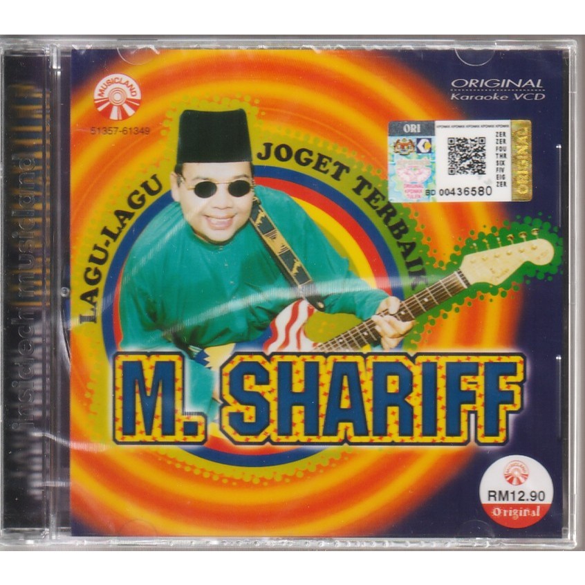 VCD M SHARIFF : LAGU JOGET TERBAIK [ ORIGINAL VCD KARAOKE ] | Shopee ...