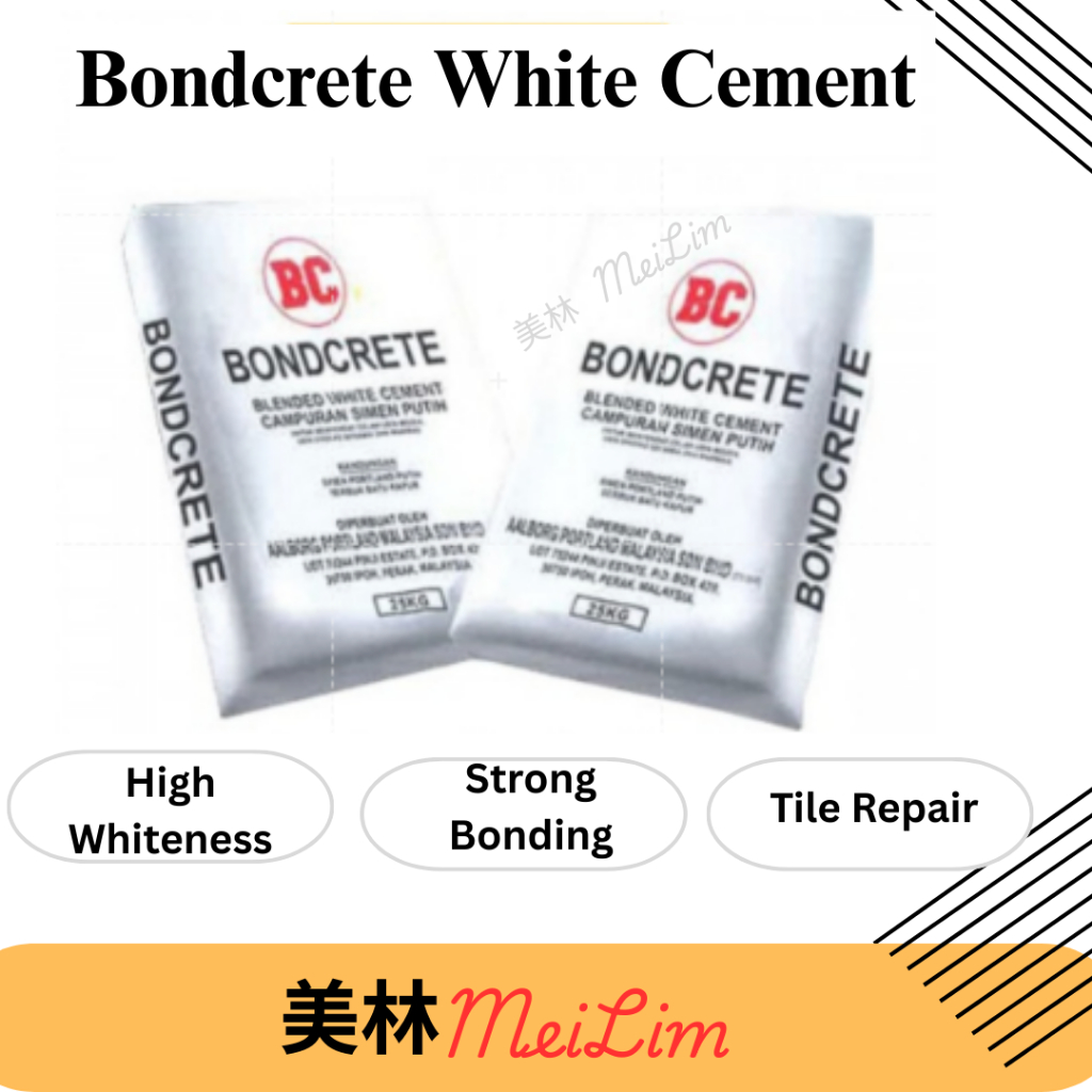 Bondcrete White Cerment / Simen Putih (1 kg / 3kg) | Shopee Malaysia