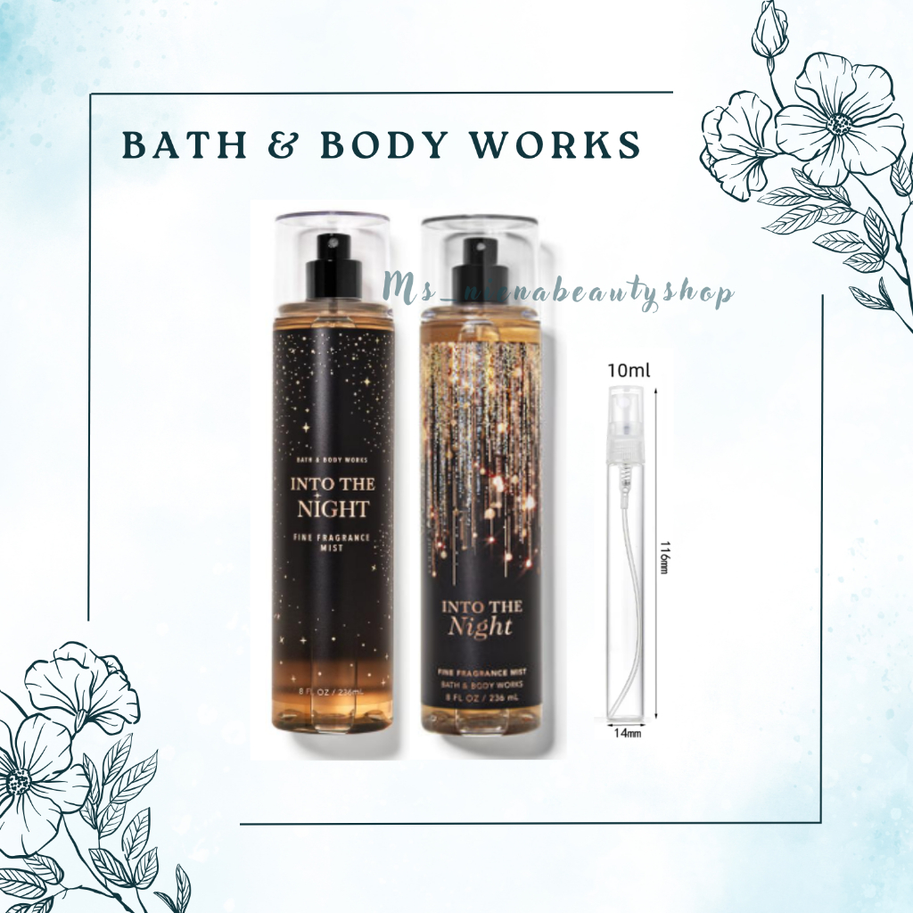 💯 BBW Into The Night Repack 10ML | Shopee Malaysia
