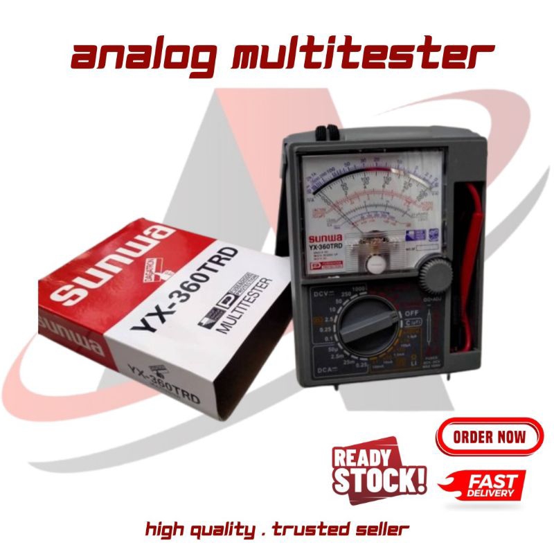 SUNWA ANALOG MULTIMETER YX-360TRD | Shopee Malaysia