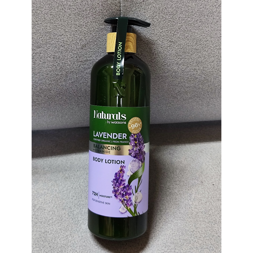 NATURALS BY WATSONS Lavender Balancing Body Lotion 490ml | Shopee Malaysia