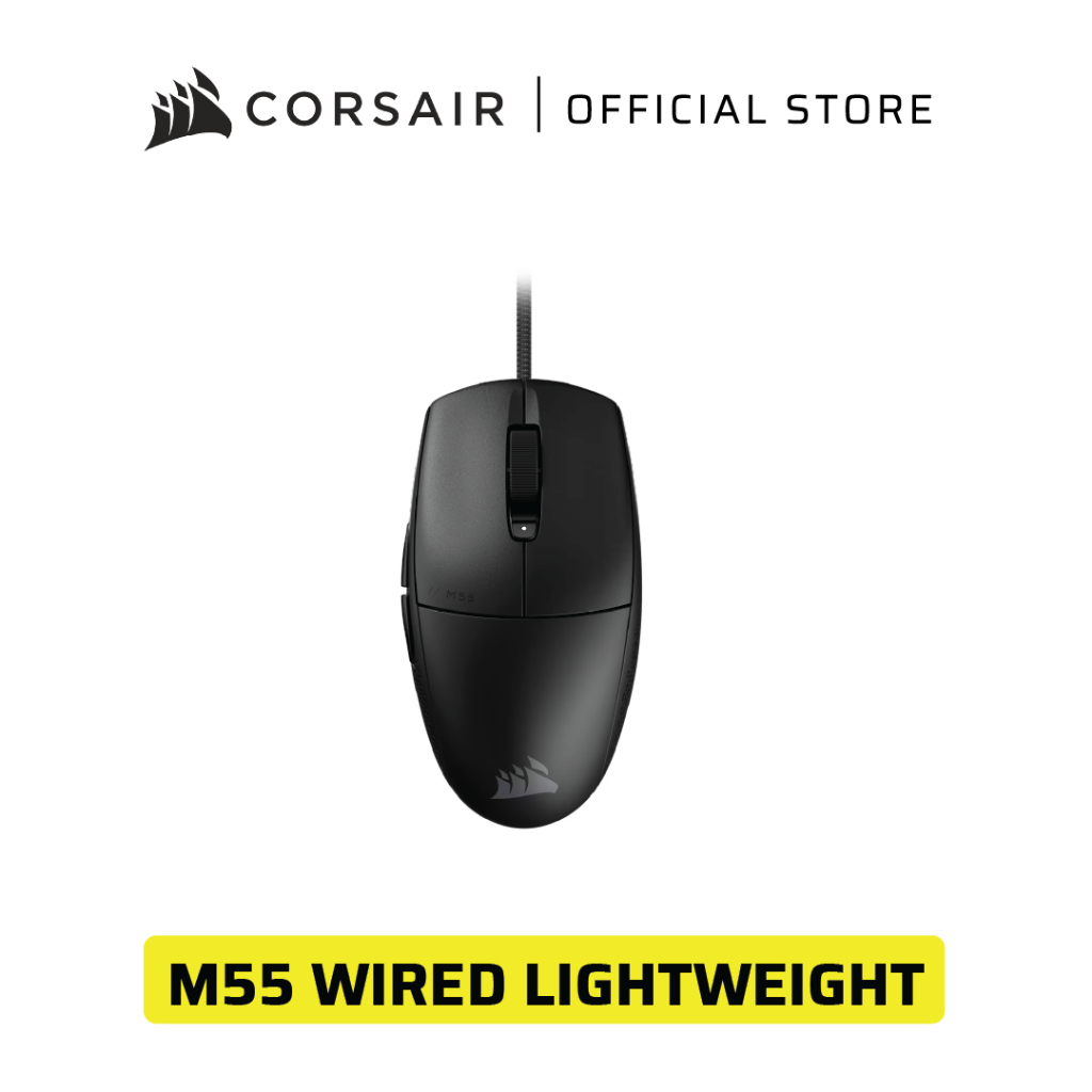 CORSAIR M55 USB Wired/M55 Wireless Lightweight Gaming Mouse | Shopee ...