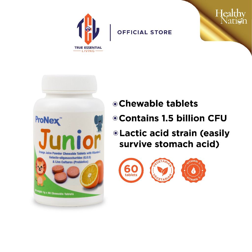 [EXP01/26] 50% Pronex Junior | Childs Gut Health | Kids Probiotics ...