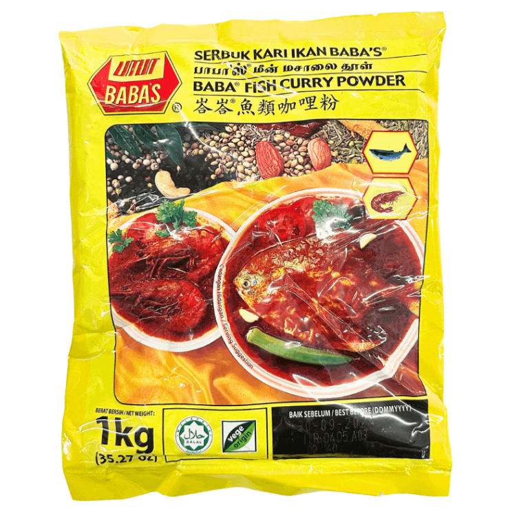 Baba's Fish Curry Powder 1kg | Shopee Malaysia