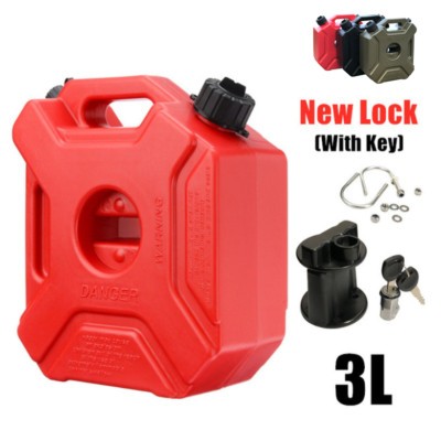 Gallon 5L Liter ATV UTV Motorcycle Car Spare Fuel Diesel Oil Tanks ...