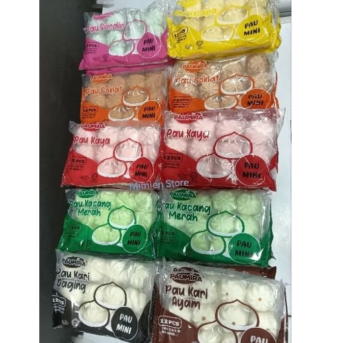Kuih Frozen - Frozen Food - Pau Mira Frozen - Pau Mira Mini (12pcs ...