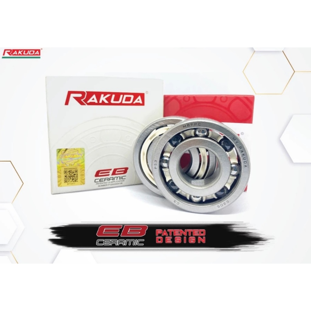 BEARING RAKUDA 6305 C3 EB SET BR ECCSEB Y15 135LC 4S 5S Y16 | Shopee Malaysia