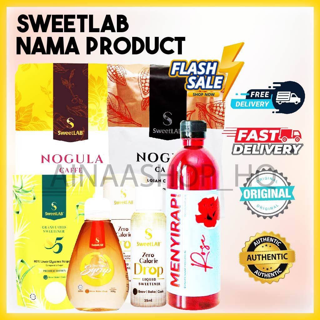 SWEETLAB NOGULA CAFFE Arabica Low Sugar Coffee Kopi Nogula Cafe 3 in 1 ...