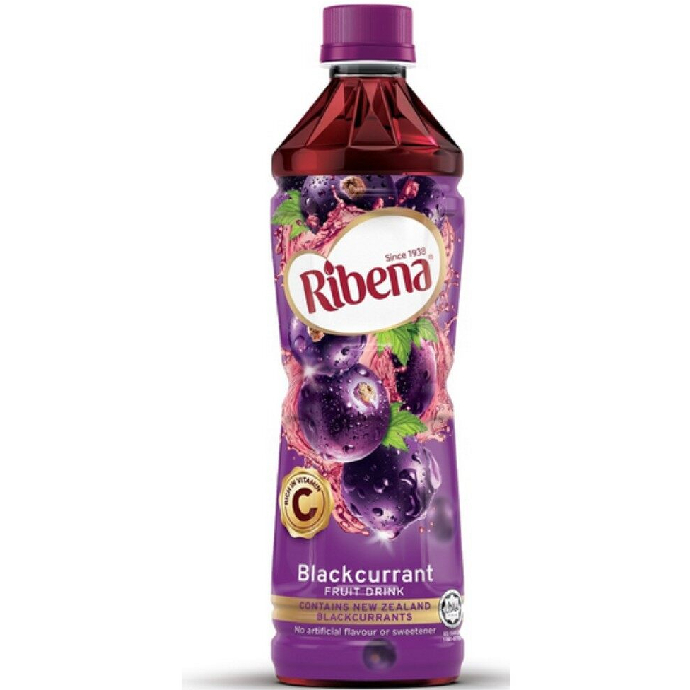 Ribena Blackcurrant Fruit Drink Regular 450ml (1 x 450ml) 1 Bottle ...
