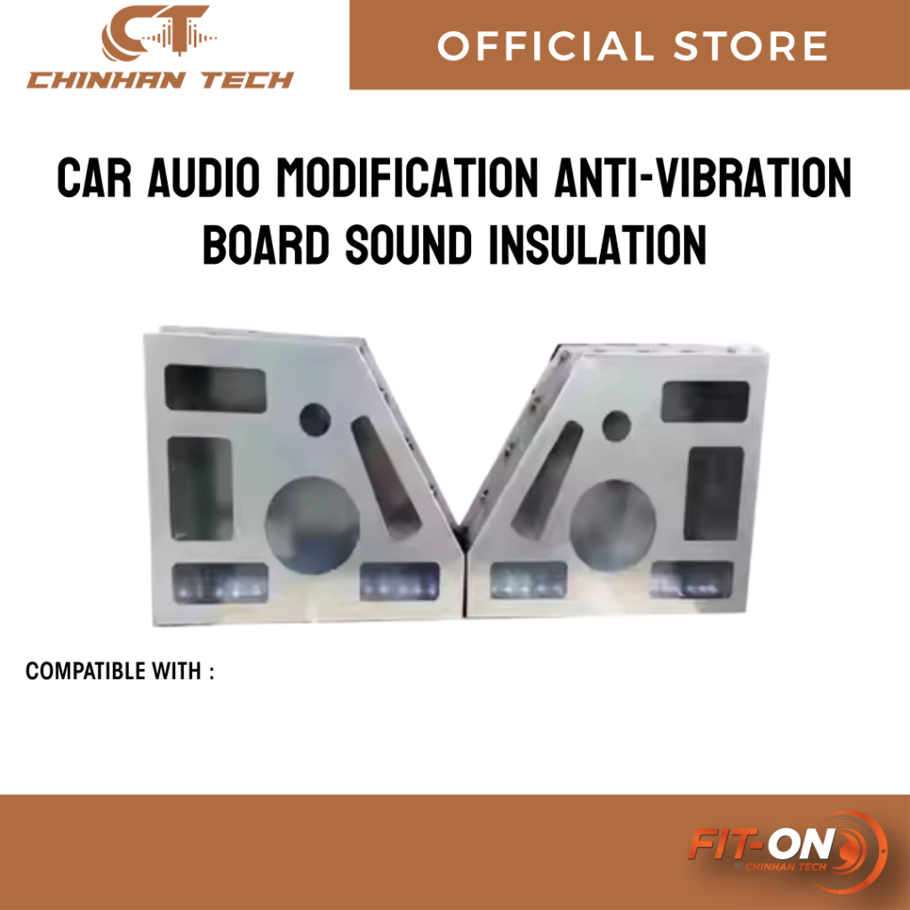 Car audio modification anti-vibration board sound insulation | Shopee ...