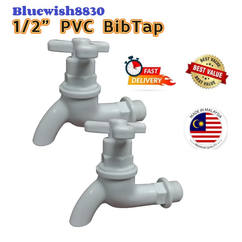 PVC Water Tap/PVC Bib Tap/Plastic Tap/PVC Tap (Made In Malaysia ...