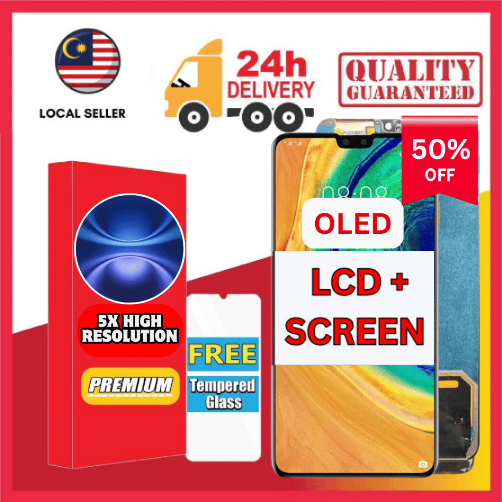LCD OLED Mate 30, Mate 20, Mate 10 Pro LCD Touch Screen Digitizer Display Sparepart Replacement ...
