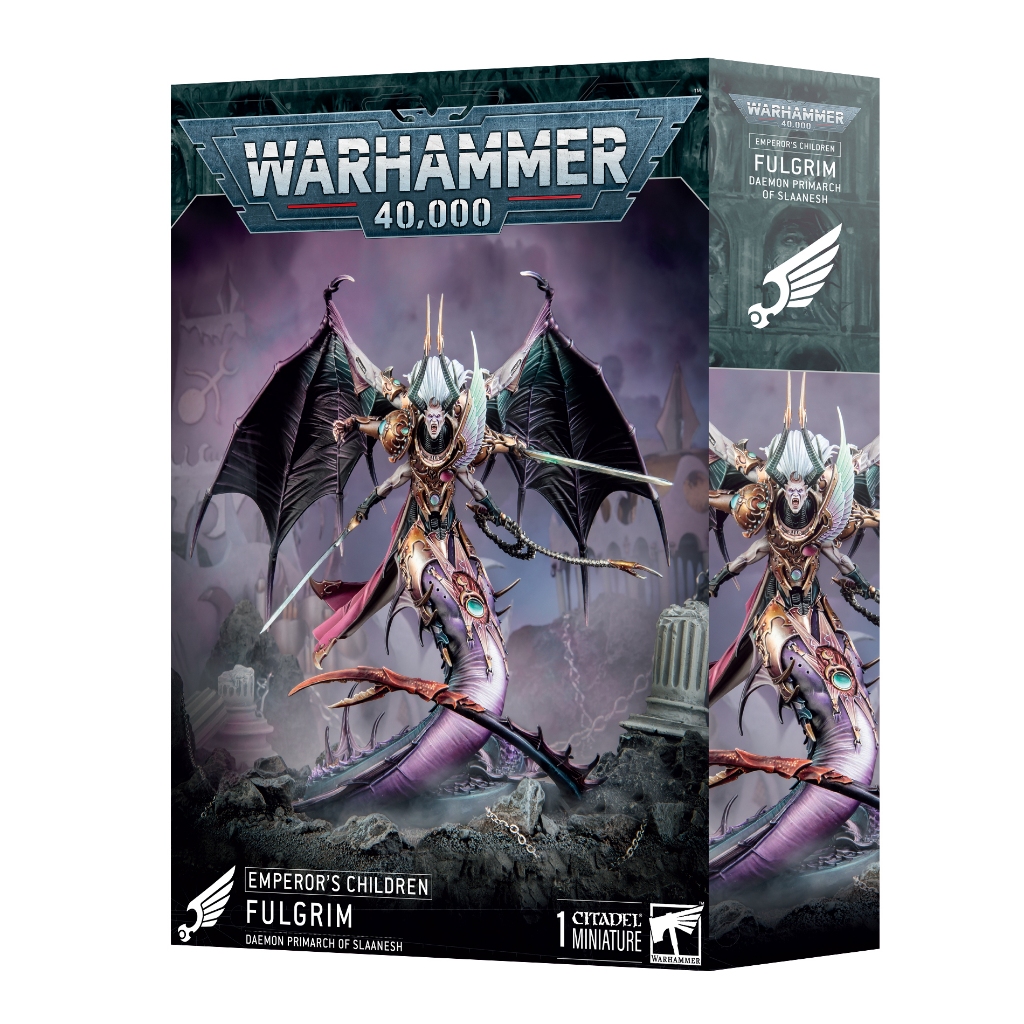 Warhammer 40K Emperor's Children Fulgrim Daemon Primarch of Slaanesh ...