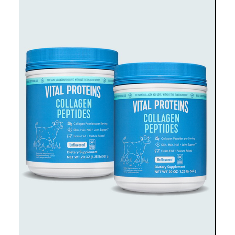 (Ready Stock) Vital Proteins, Collagen Peptides Unflavoured 567g {Best Before 10/2029} | Shopee ...