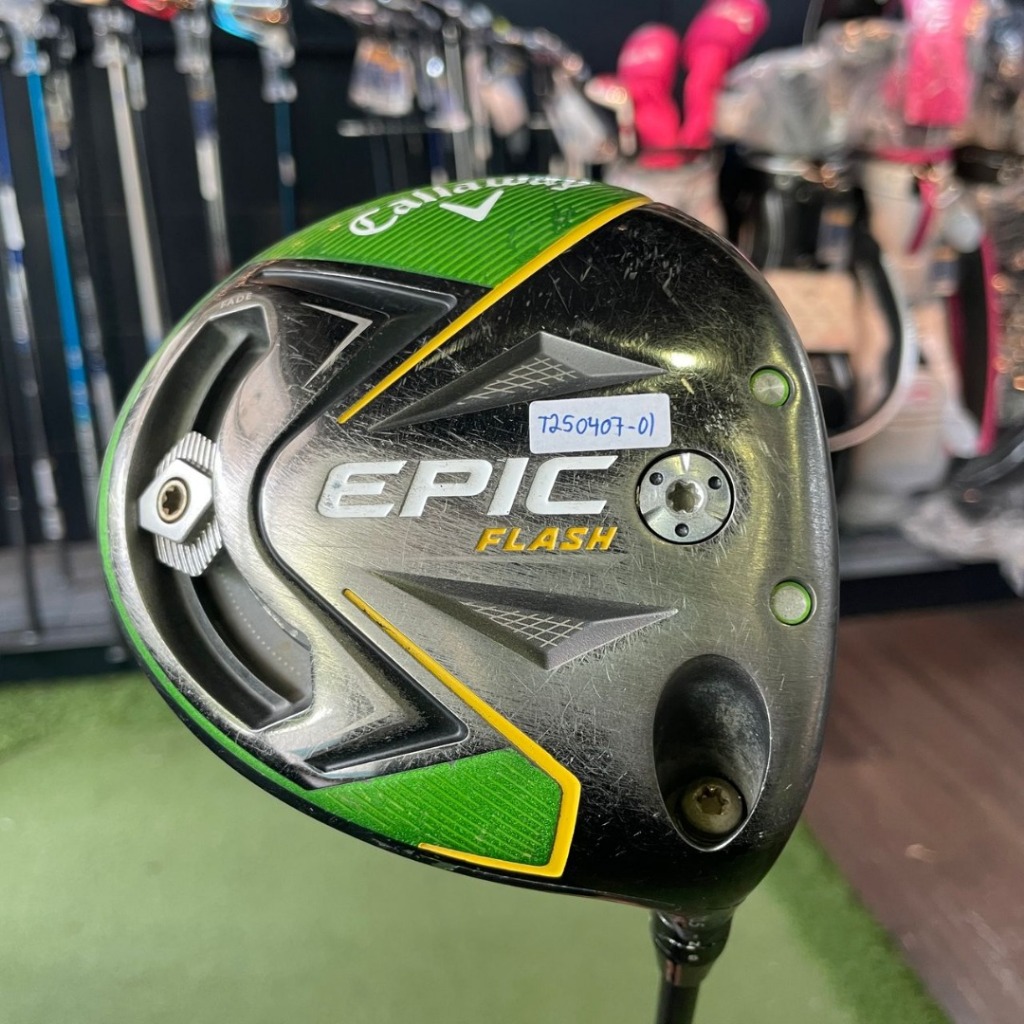 Callaway EPIC FLASH Driver 1W with Head cover TOUR AD FlexS 10.5 Used ...