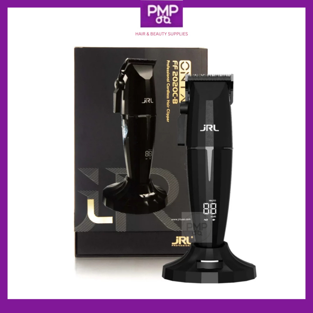 JRL ONYX Professional Cordless Hair Clipper | FF2020C-B with Charging ...