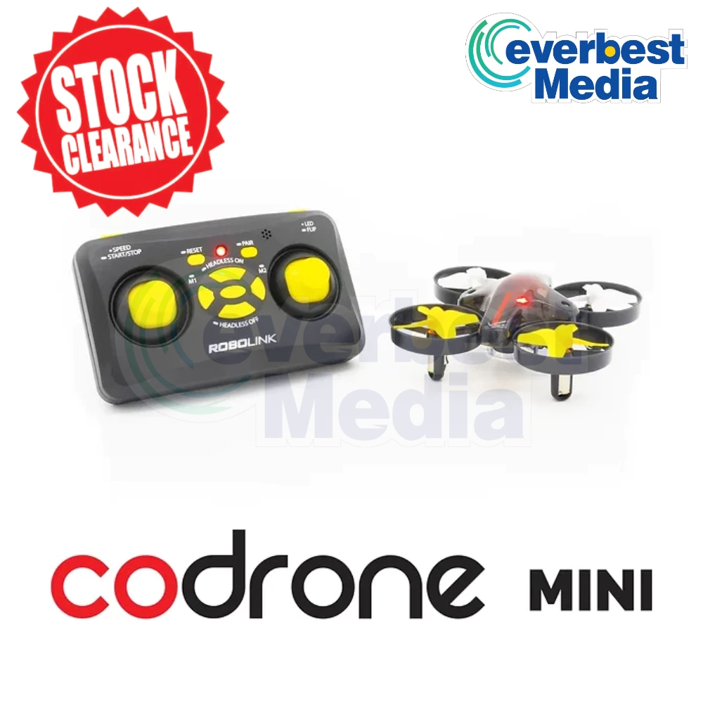 𝐒𝐓𝐎𝐂𝐊 𝐂𝐋𝐄𝐀𝐑𝐀𝐍𝐂𝐄!!! Codrone Mini (Robolink) for Education | Shopee Malaysia