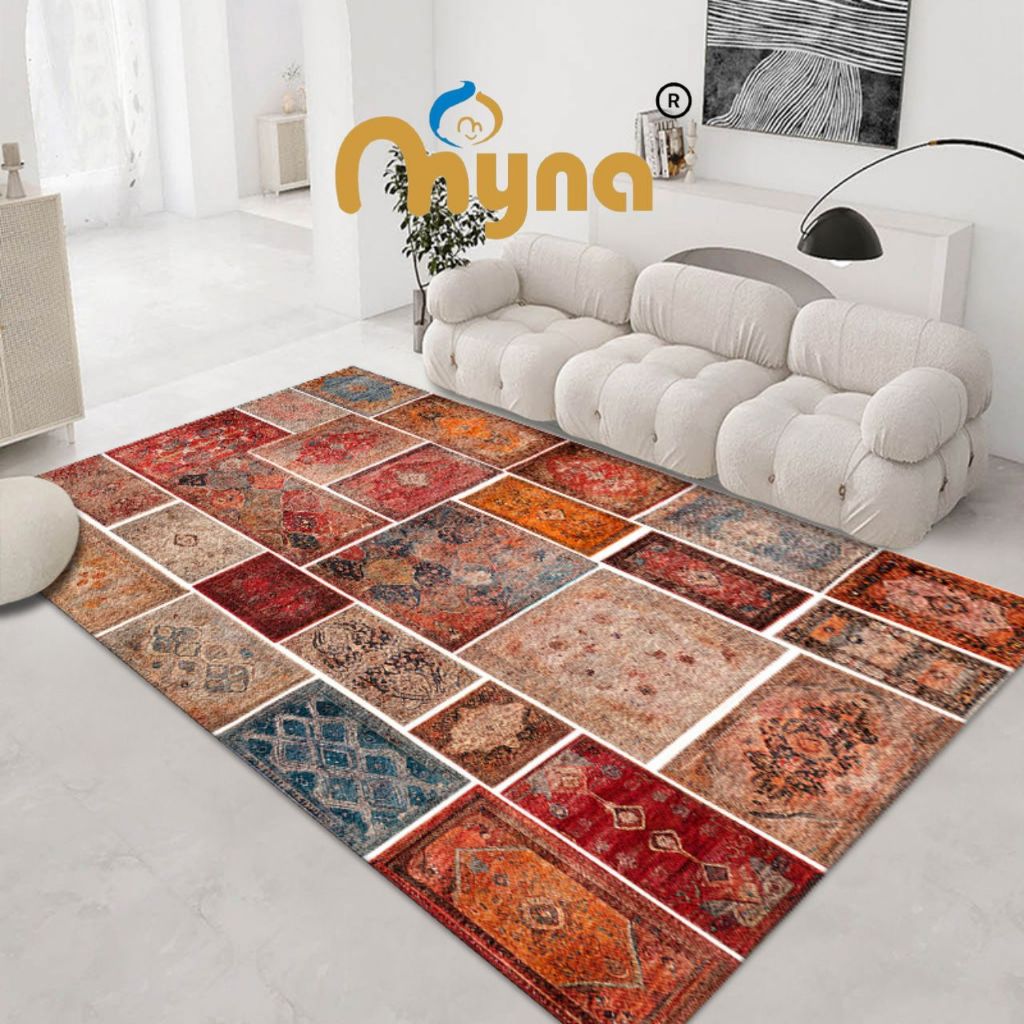 MYNA Fully Getah Carpet Living Room (L/XL/3XL Size) | Shopee Malaysia