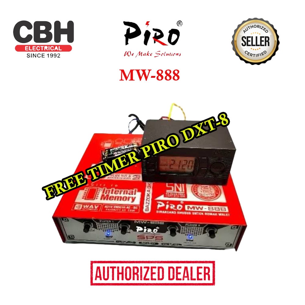 Piro MW888 Amplifier For Swiflet Original Indonesia Internal Memory SPS ...