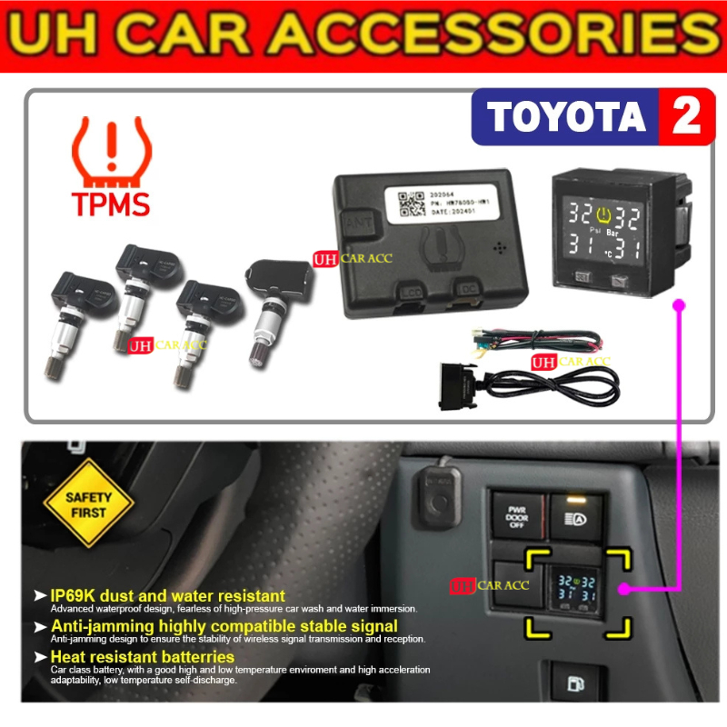 TPMS Internal Sensor For Toyota New Model PNP Tire Sensor Pressure ...