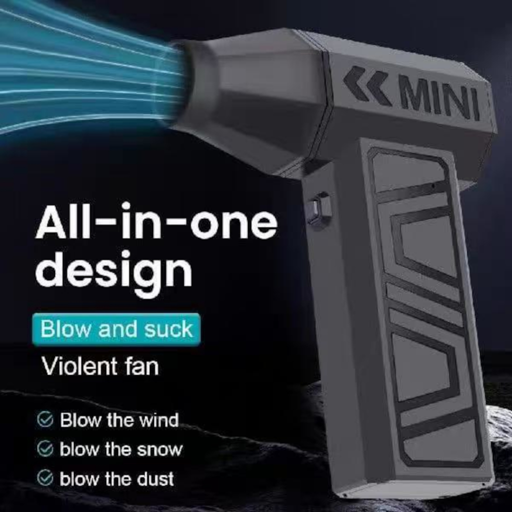 4 Speed Adjustable 130000RPM High Speed Turbo Fan Mini Air Jet Blower ...