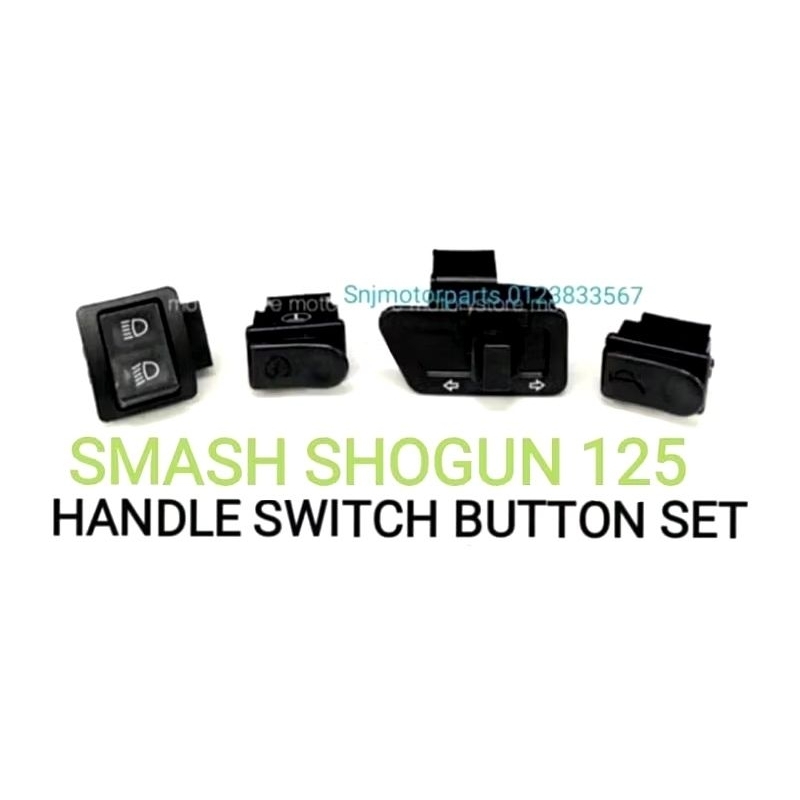 SUZUKI SMASH SMASHV SMASH PRO REVO SHOGUN125 HANDLE SWITCH BUTTON FULL ...