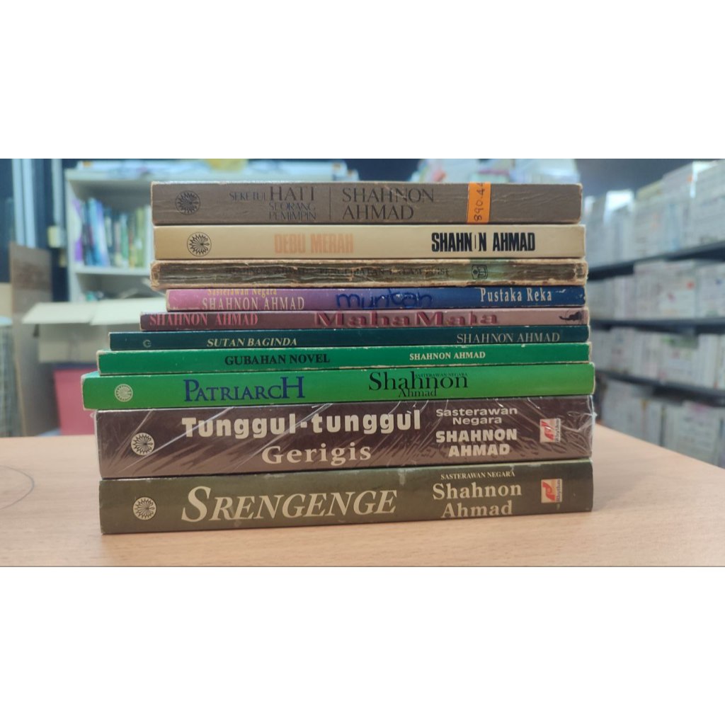 Koleksi Karya Sasterawan Negara Shahnon Ahmad (Terpakai) | Shopee Malaysia