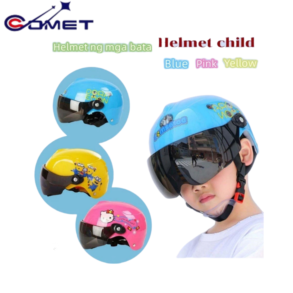 Comet Topi keledar kartun kanak-kanak bermutu tinggi dan berkilat ...