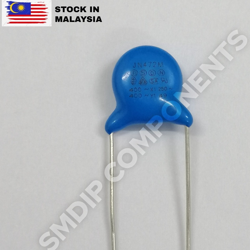 5 PCS 4.7nF 400V,High Voltage Ceramic Capacitor (472M) | Shopee Malaysia