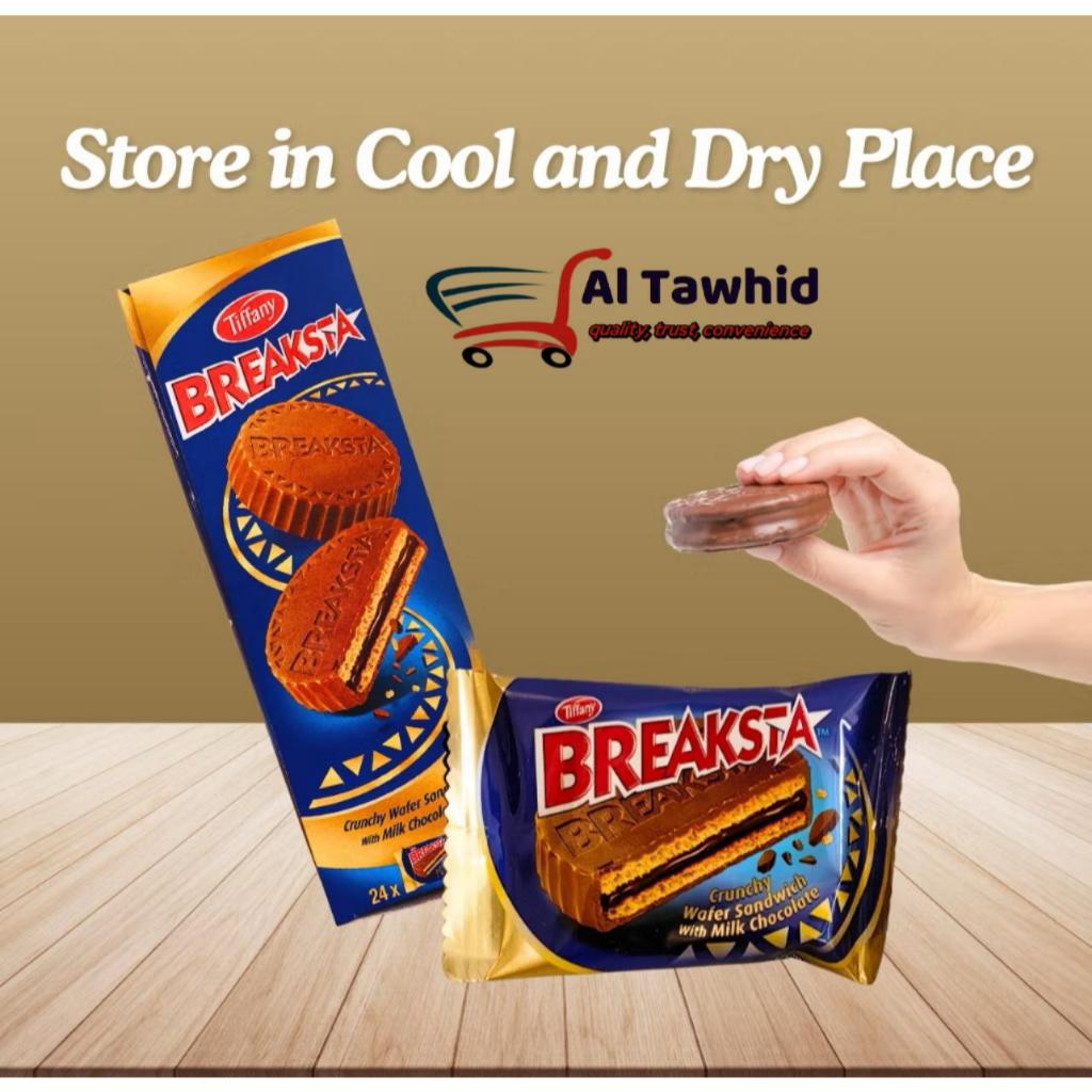 Tiffany BreakSta Chocolate / Crunchy Wafer Sandwich With Milk Chocolate ...