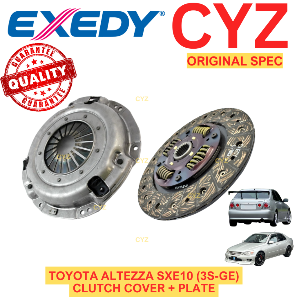 EXEDY Clutch Kit Set TOYOTA ALTEZZA SXE10 (3S-GE) 100% ORIGINAL JAPAN ...