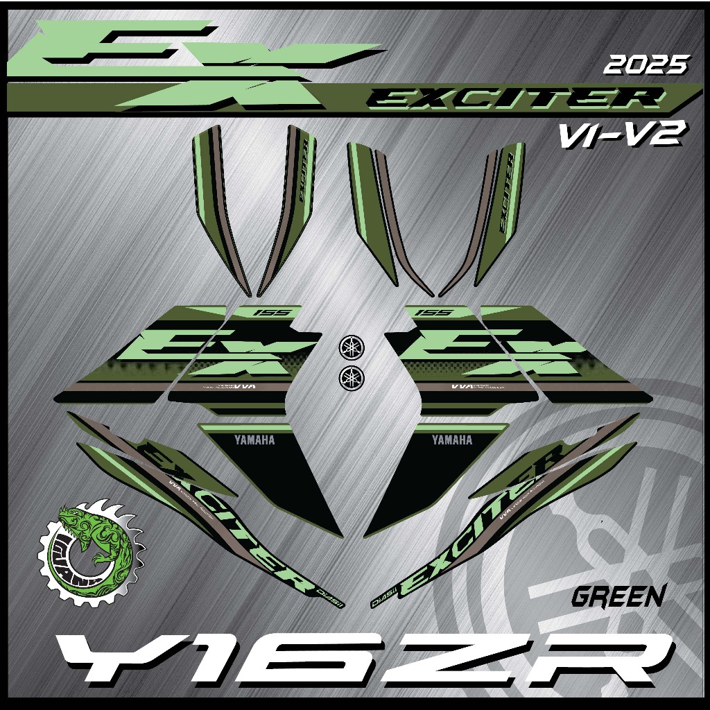 STRIPE MOTOR Yamaha Y16ZR V1-V2 EXCITER 2025 CUSTOM (25) (A-grade ...