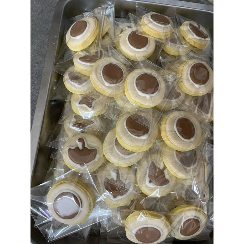 personalized cookies - dalgona squid game (50 pcs) | Shopee Malaysia