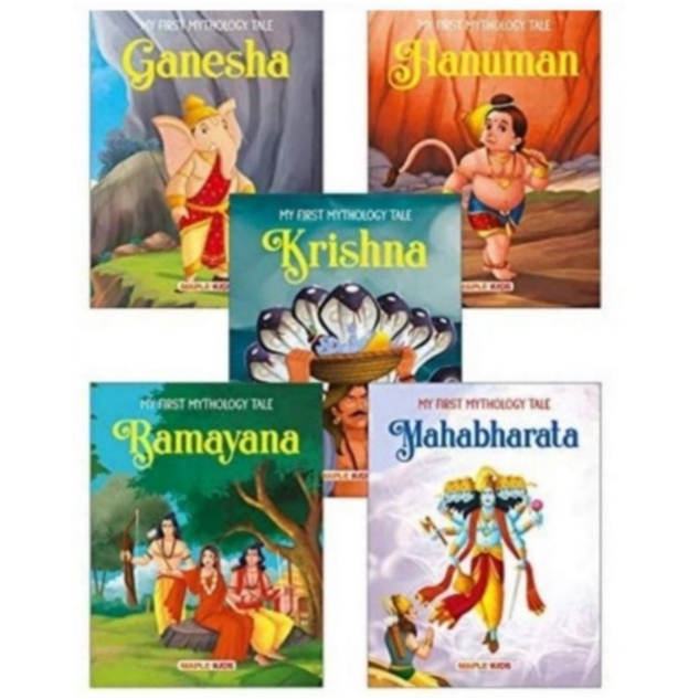 (Set of 5 Books) My First Hindu Mythology Tales - COLORFUL Hinduism ...