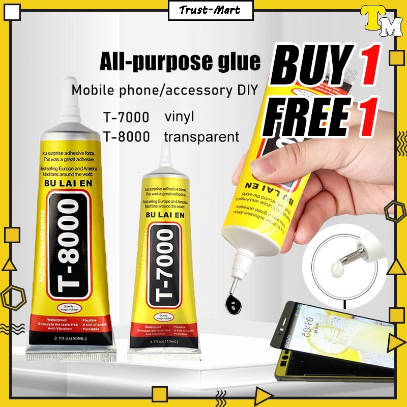T7000 T8000 Glue Mobile Phone Screen LCD Repair Glue Tool Multi Purpose Adhesive Glue Crystal ...