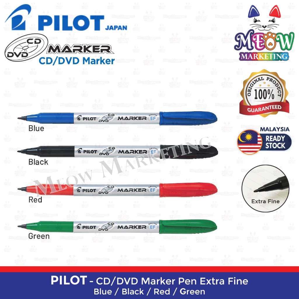 Pilot CD/DVD Extra Fine Marker Pen | Shopee Malaysia