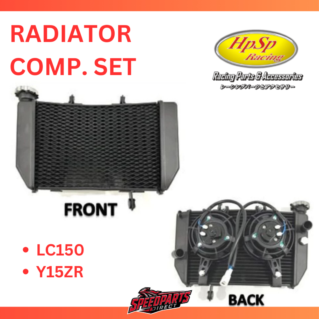 HPSP YAMAHA LC150 Y15ZR RADIATOR COMP. SET | Shopee Malaysia