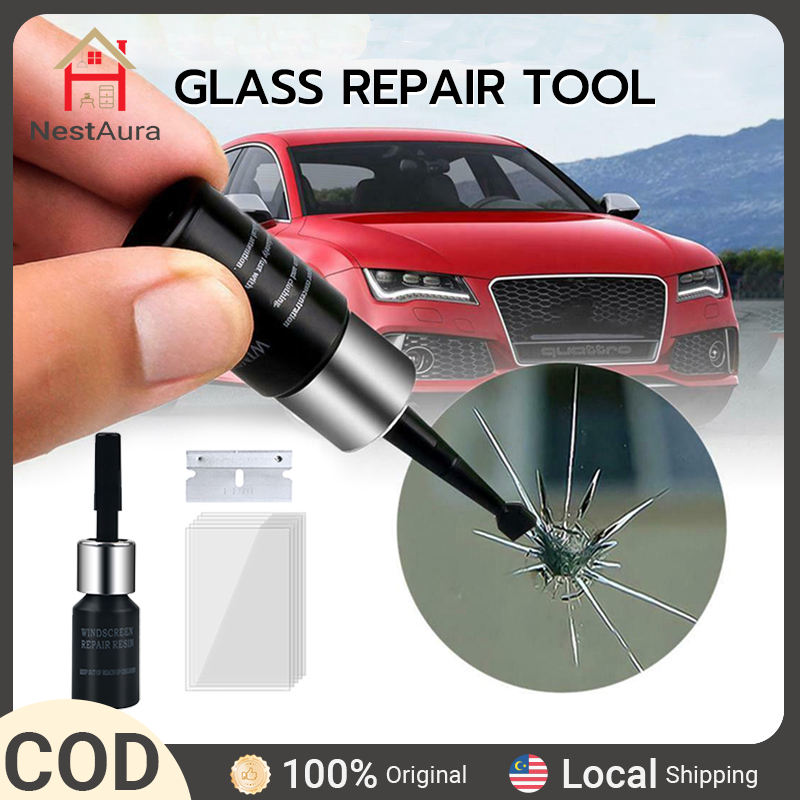 Glass Repair Fluid Car Glass Crack Repair Glue Window Scratch Renovate ...