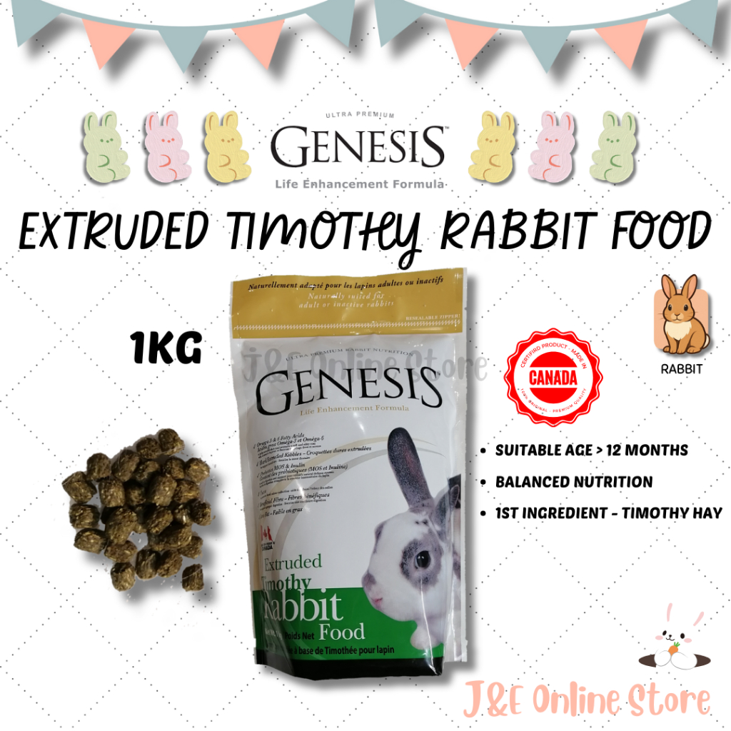 (READY STOCK) Extruded Timothy Rabbit Food (1kg) | Shopee Malaysia